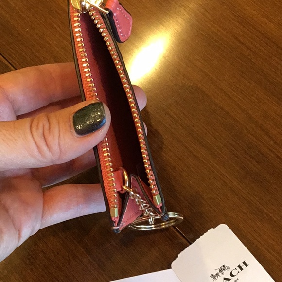 Coach | Accessories | Coach Mini Skinny Id Cardholder Key Chain | Poshmark